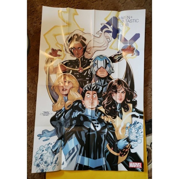 unbranded | Art | Xmen Fantastic Four Comic Book Poster | Poshmark
